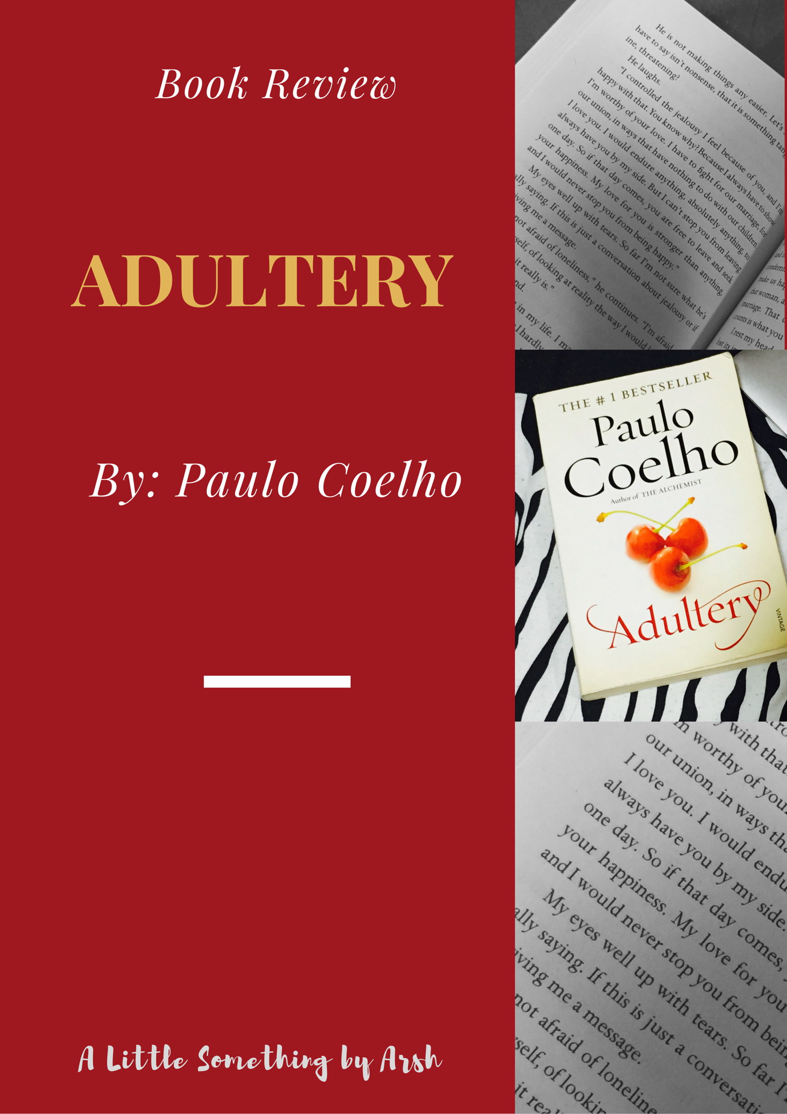 Adultery by Paulo Coelho: Book Review by Arsh